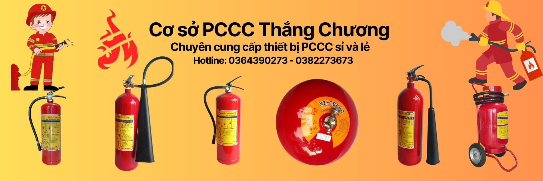 PCCC Thắng Chương - Đại lý cung cấp thiết bị pccc uy tín