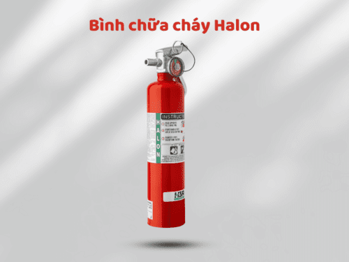 Bình chữa cháy Halon là gì? Sử dụng ở đâu?